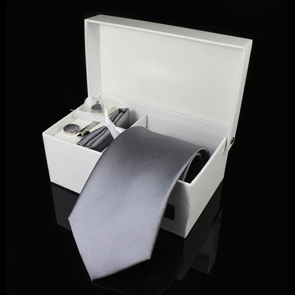 Accessories | Solid Formal Tie Set Gift Box | Poshmark